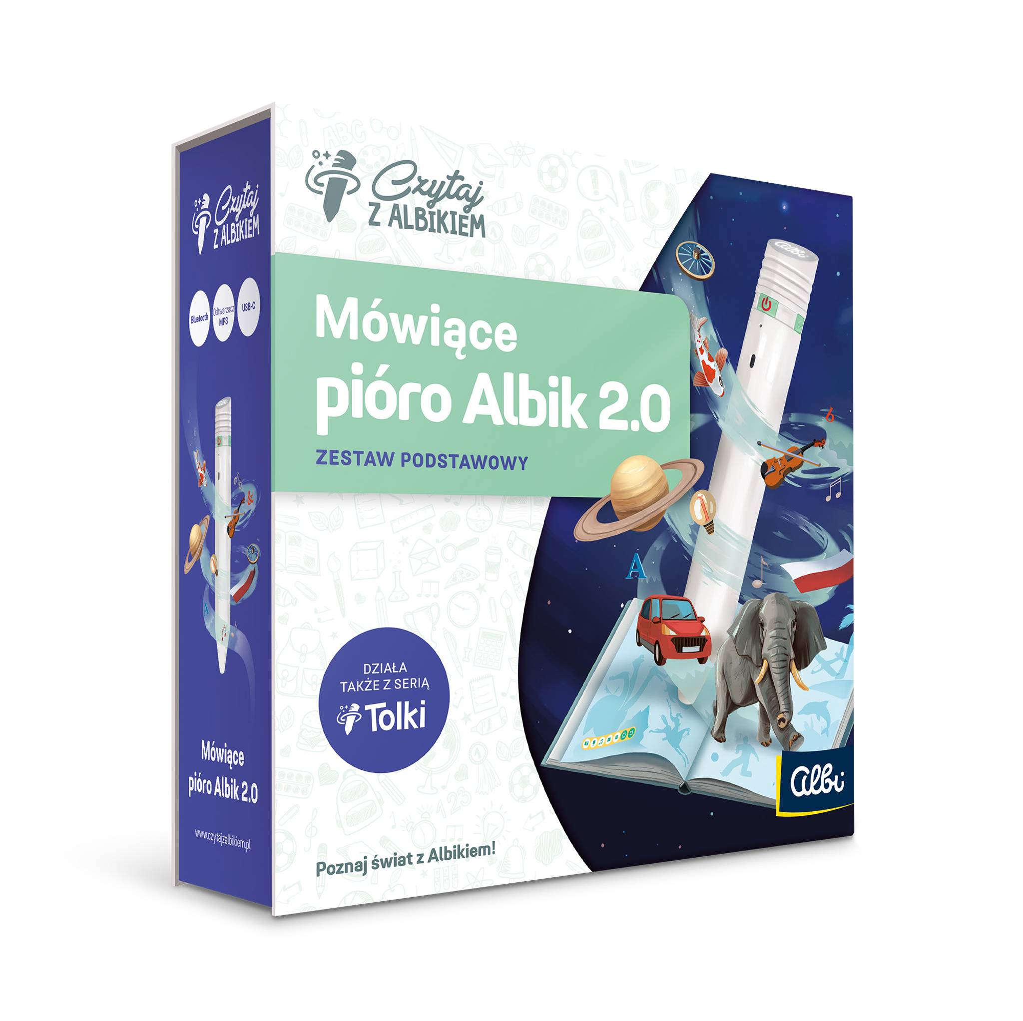Elektroniczne pióro Albik 2.0 | Czytaj z Albikiem