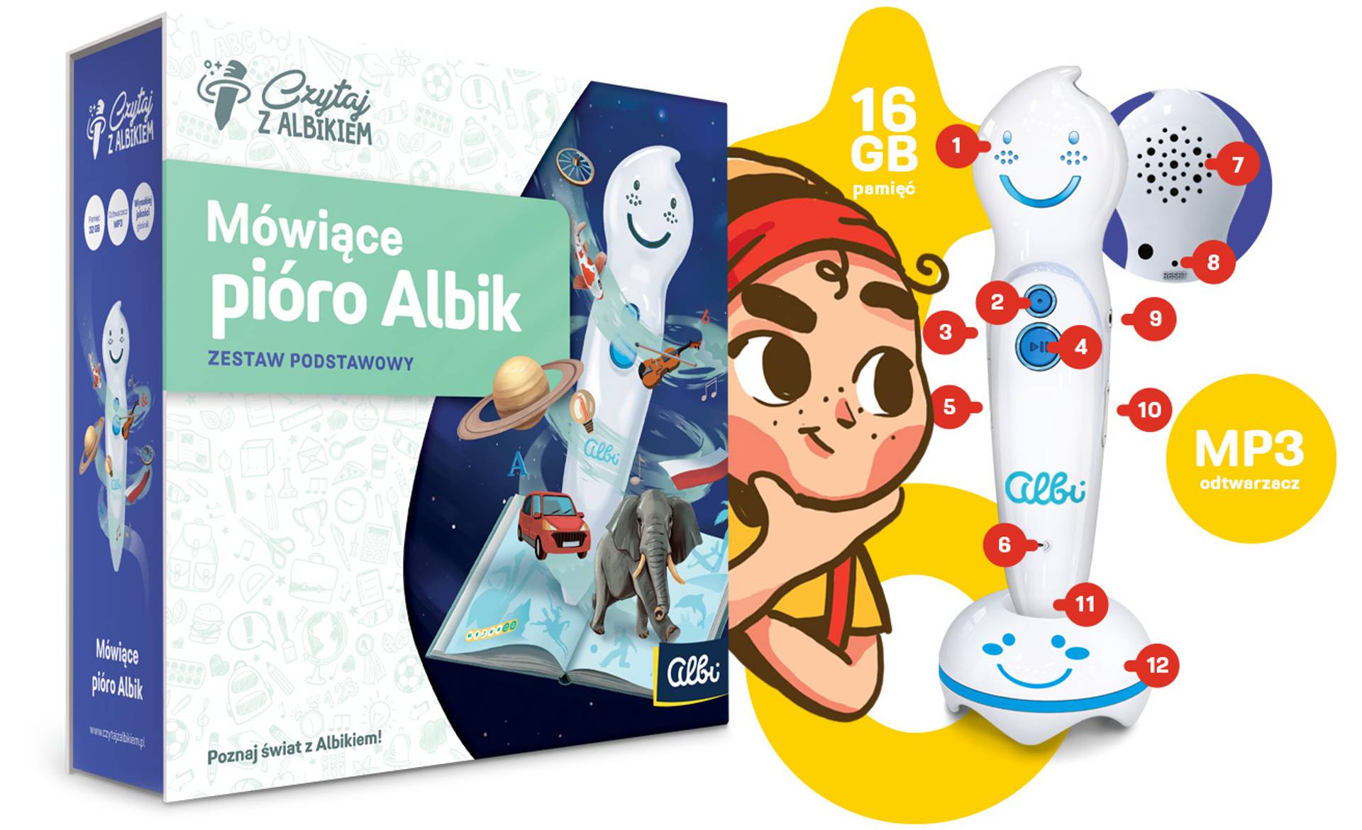 Zestaw Czytaj z Albikiem | Czytaj z Albikiem